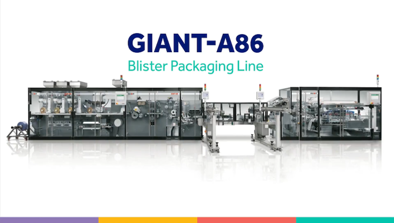 Giant-A86 Blister Packaging Line | Contract Pharma